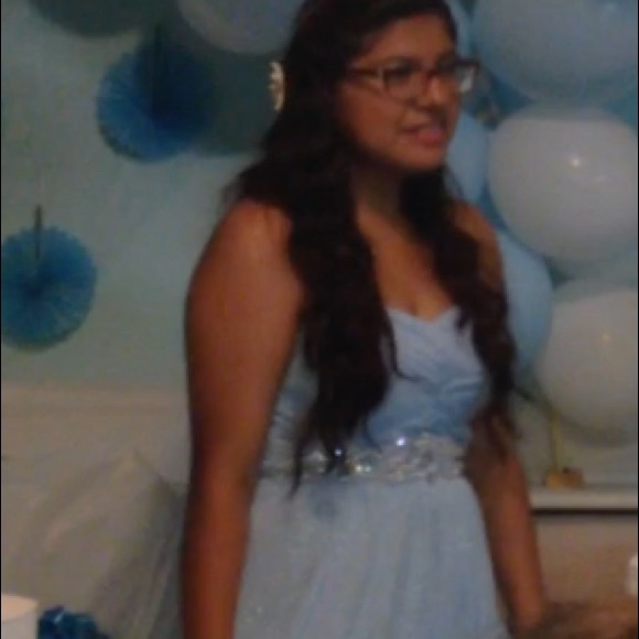 Dresses | Light Blue Prom Dress | Poshmark